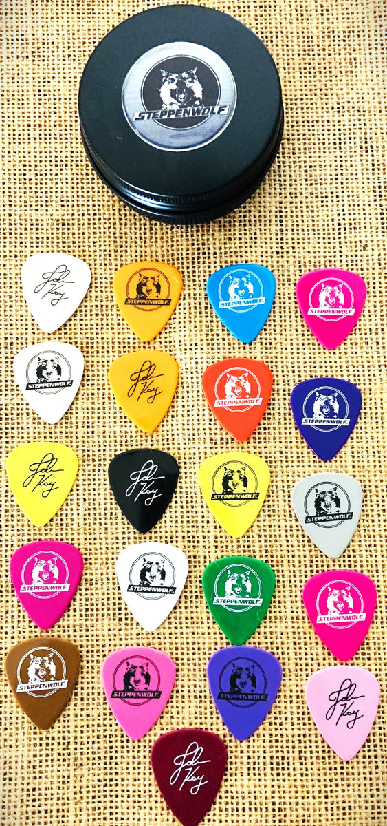 Guitar pick collection – Steppenwolf